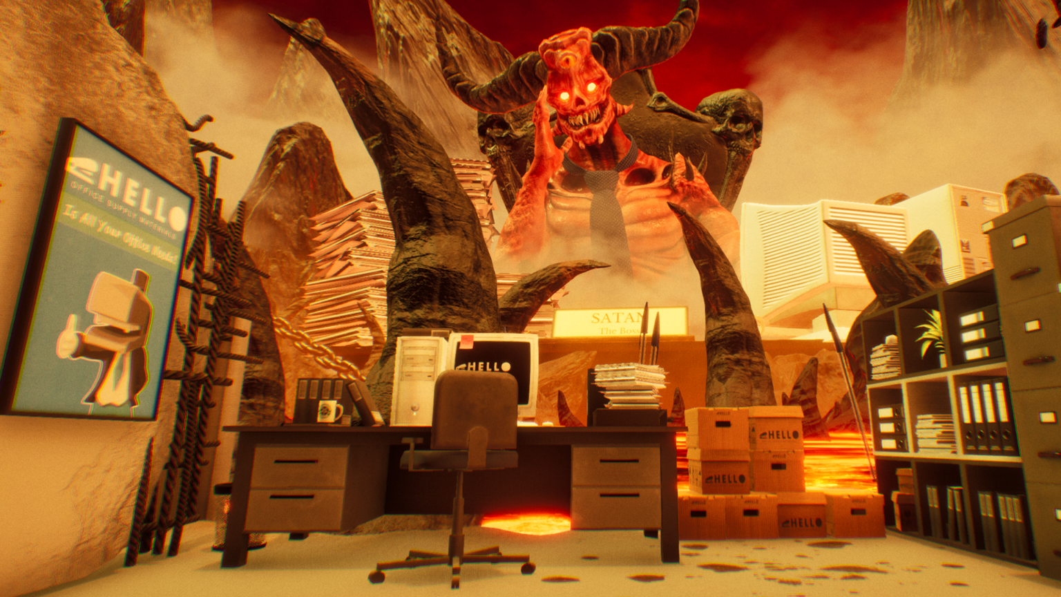 Destructoid Prepares to Dash Through Fiery Corporate Levels in Hell Of ...
